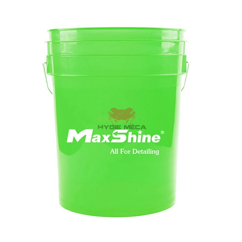 Seau transparent vert - MaxShine