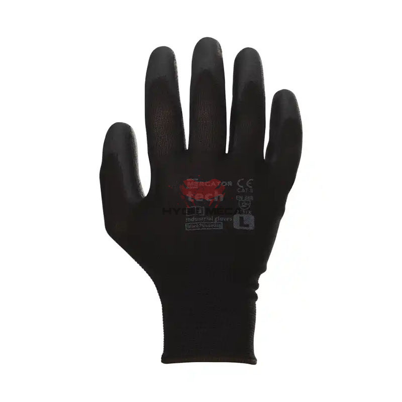 Gants de travail techniques MERCATOR Tech noirs | Protection & confort